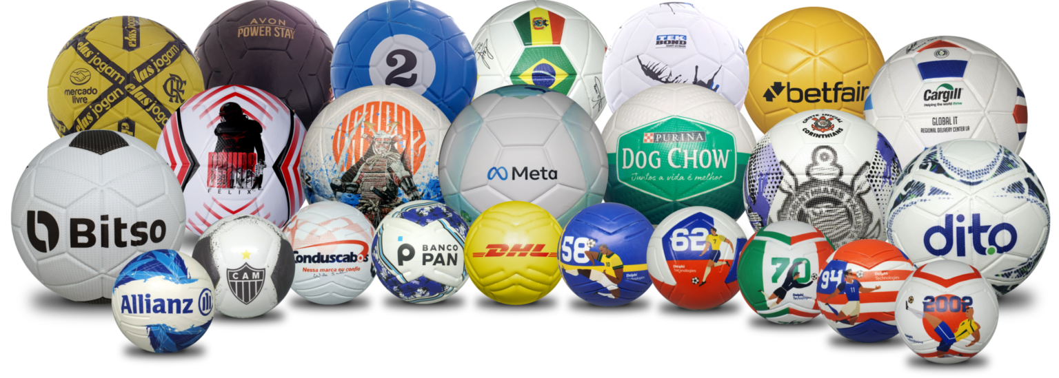 BOL® Bolas Personalizadas Oficiais ao Menor Preço de Fábrica